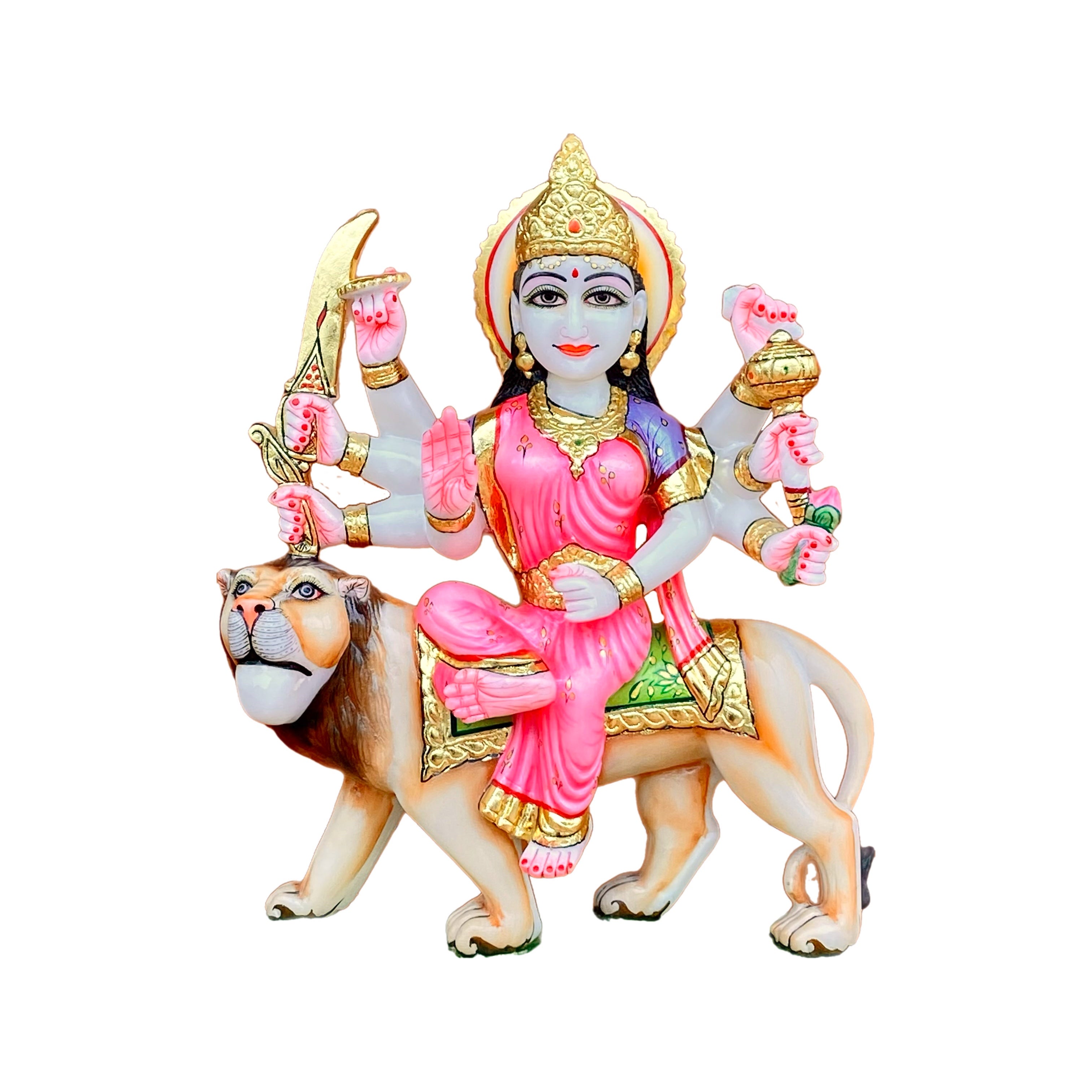 Goddess Durga Devi 14" | Matchless Gifts ISKCON New Vrindaban